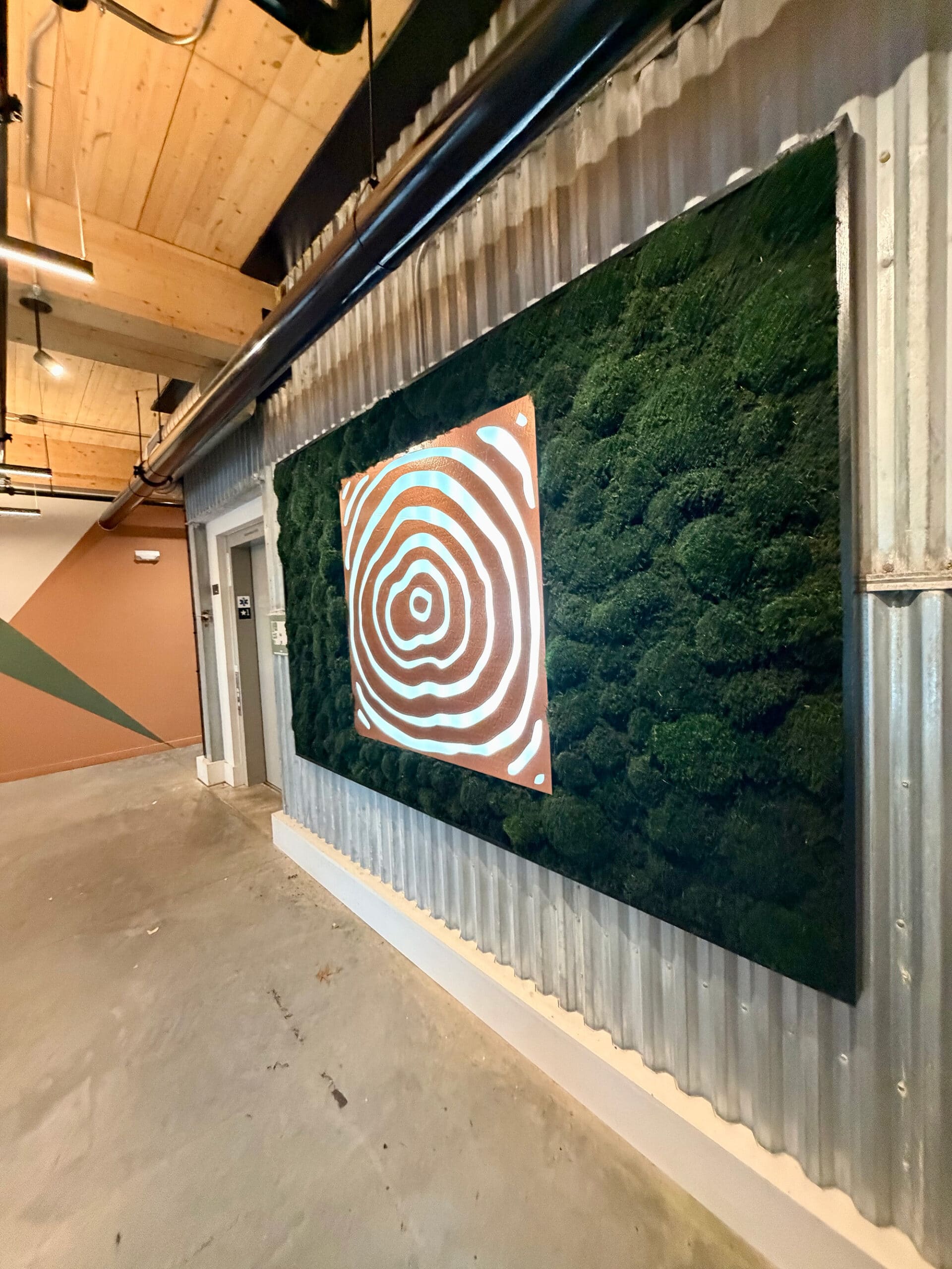 Live Moss Wall for The Terra - Luxury Apartment Building in Boston ...